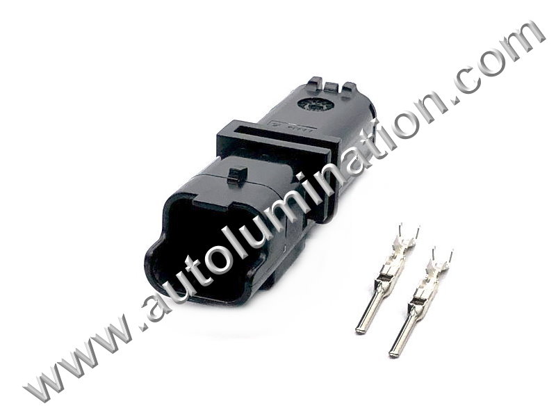 Female Connector Kit Plug Socket 2Pin 88988059 b43b2 PT1771 WPT-698 ...