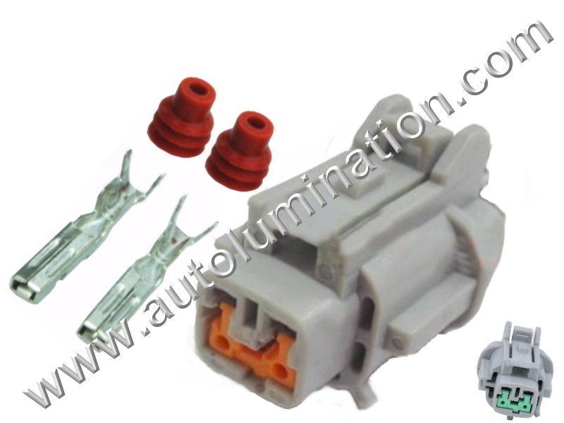 Female Connector Kit Plug Socket 2Pin l52B2 Side Marker Front Wiper ...