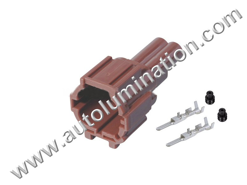 Female Connector Kit Plug Socket 2Pin F2-070 L41A2 Fog Lamp Honda HR-V ...