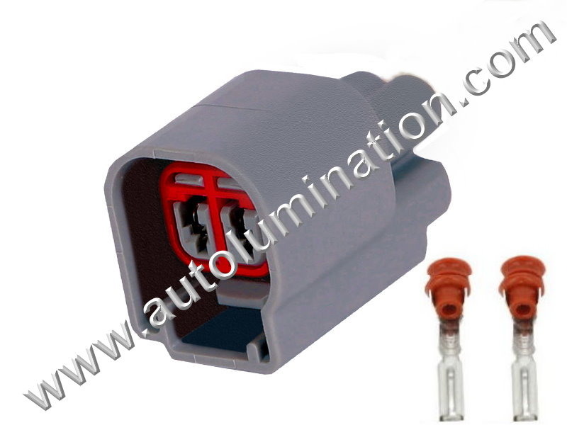 Female Connector Kit Plug Socket 2Pin E61A2 Turn Signal ABS Brake ...