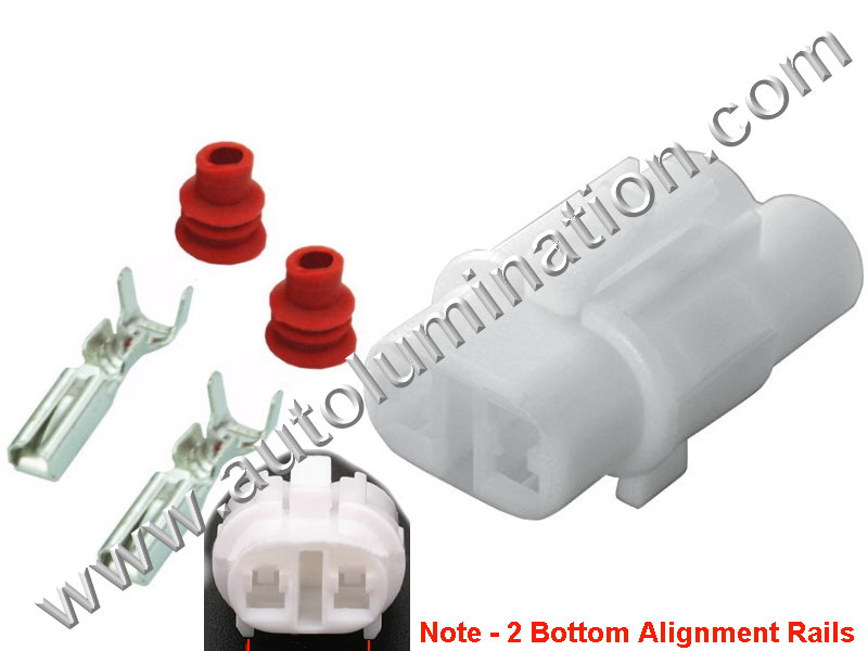 Female Connector Kit Plug Socket 2Pin F2-039 HAI Yazaki C42A2 CE2073F ...