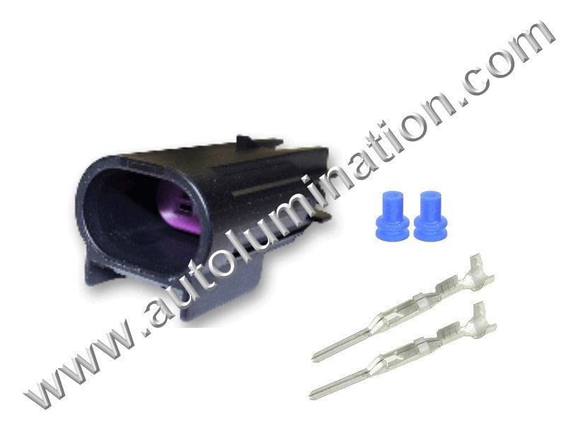 Female Connector Kit Plug Socket 2Pin F2-067 2wirepig0130 Y15B2 1b843 ...